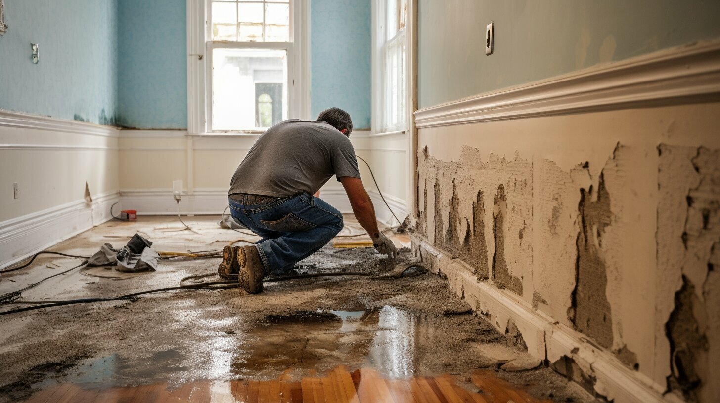 How long does it take for a subfloor to rot from water damage?