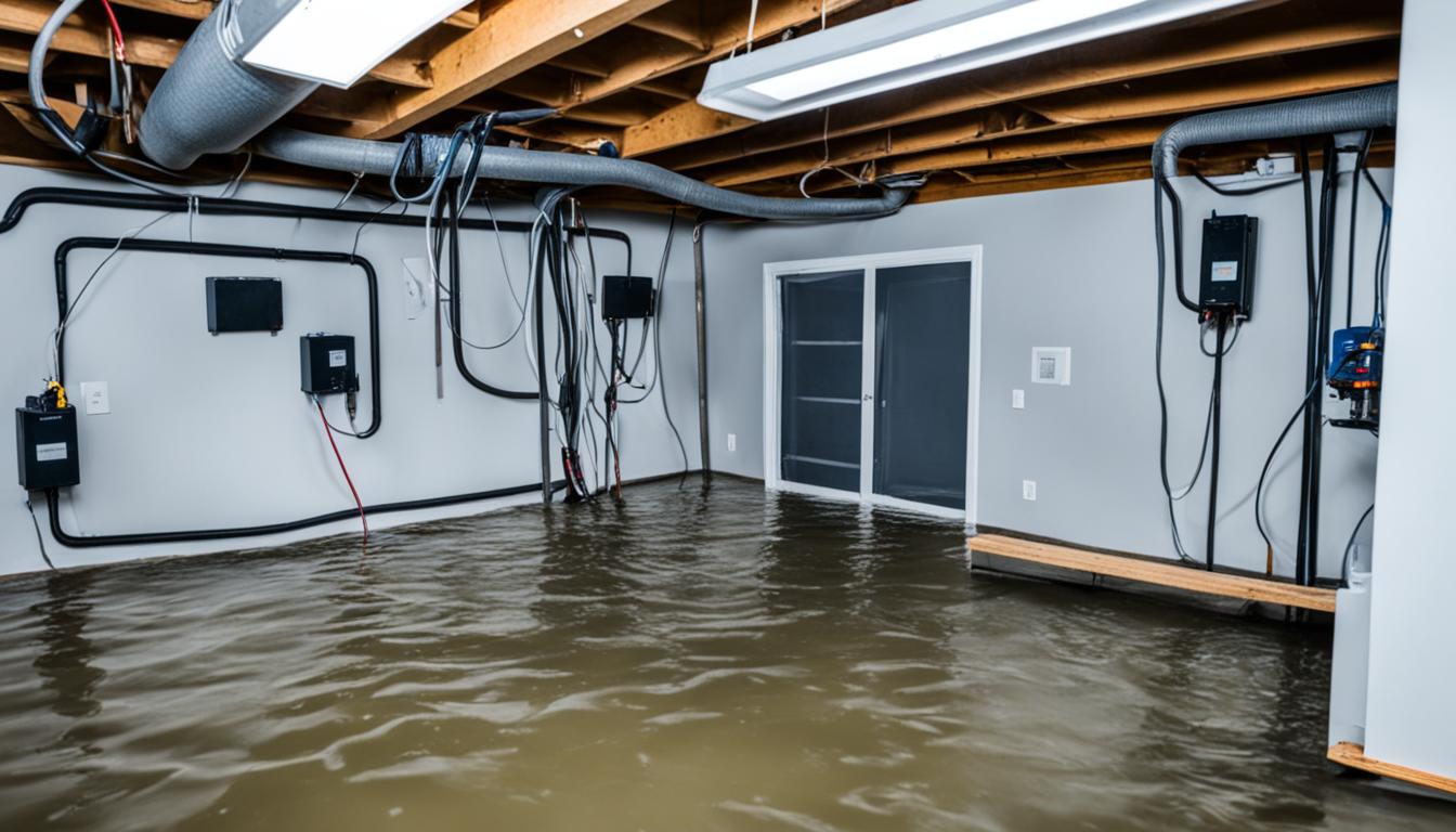 What does minor water damage look like?